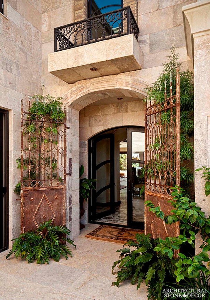 Walk through these European Entryways & never look back