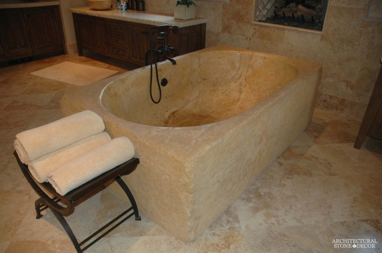 Bathe like the King of Your Stone Castle